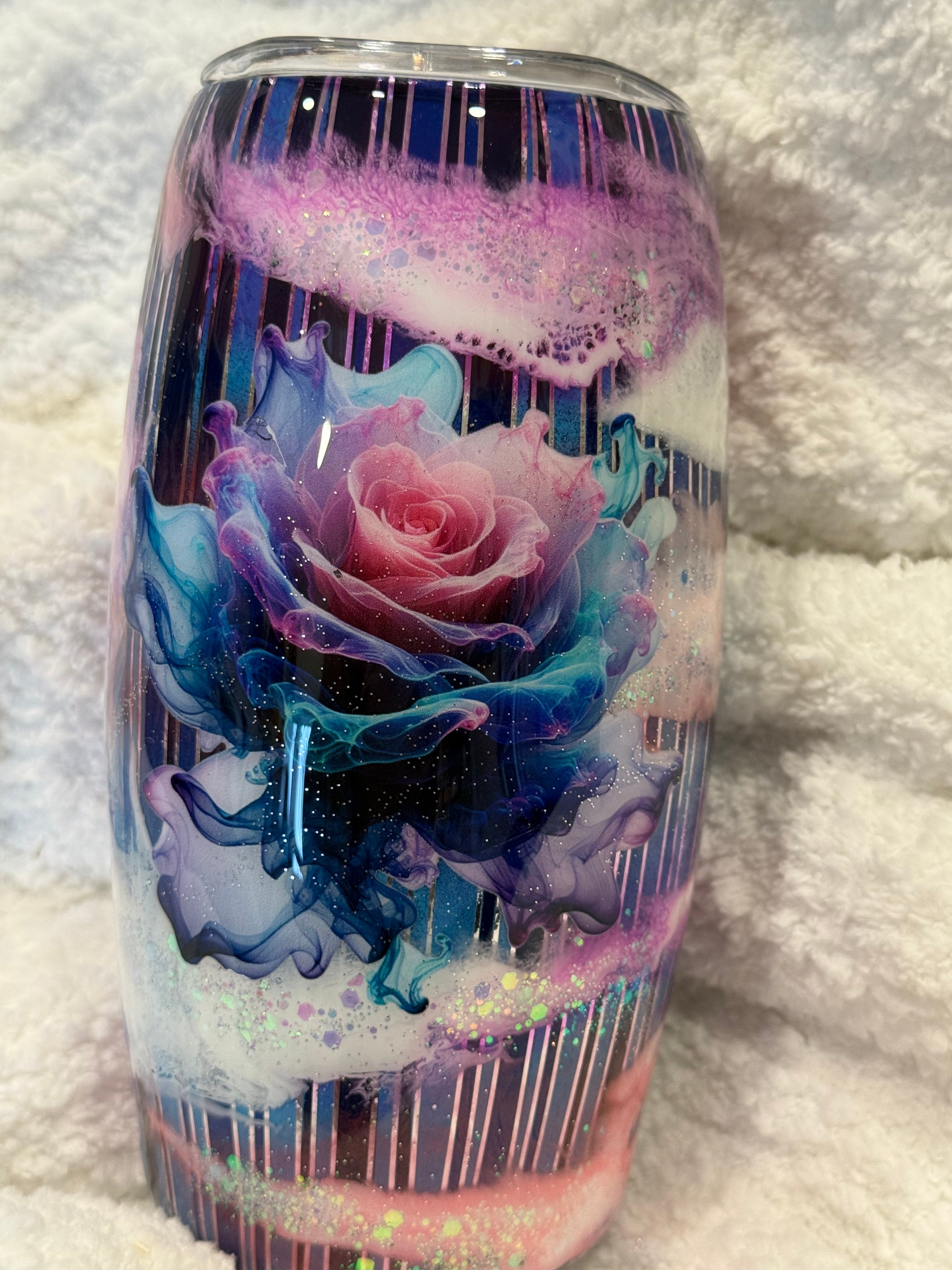 25oz Barrel Purple Rose – Christina Wilson Creates